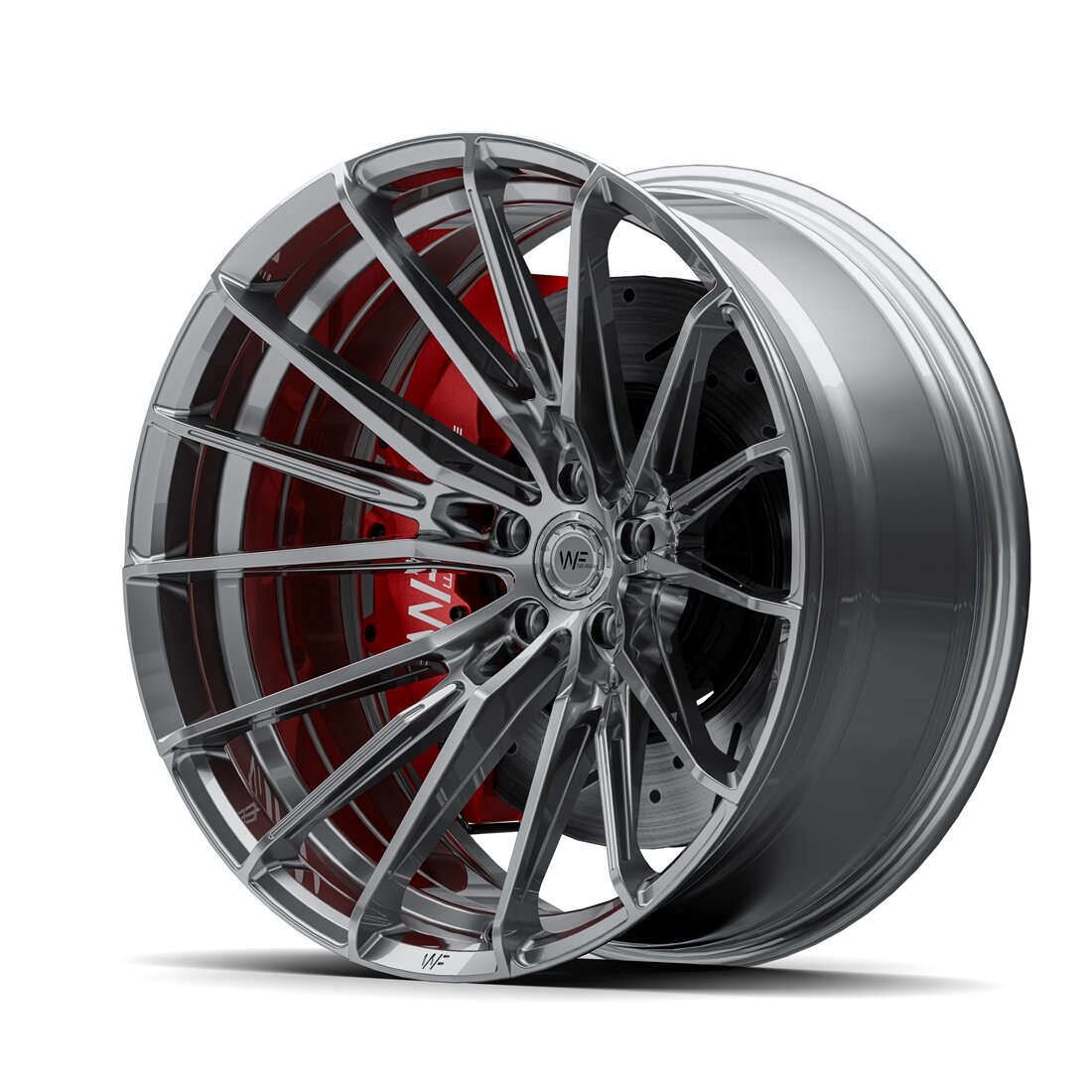 WF CF.4-FF | 22x11 ET10 5/112 | Gloss Steel