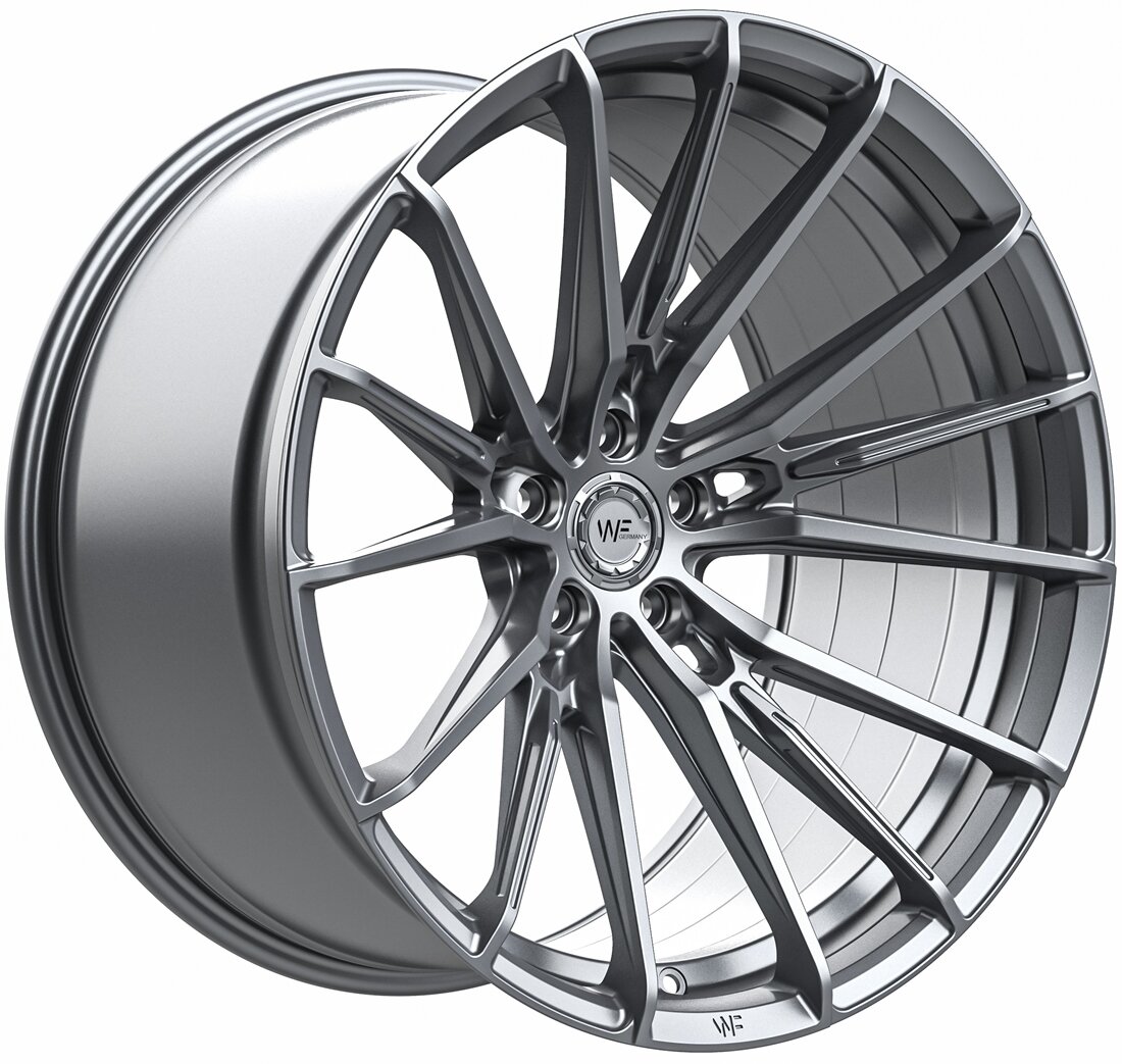 SET | WF CF.4 - FF GLOSS STEEL 22" | MICHELIN + RDKS | AUDI RS6 + RS7