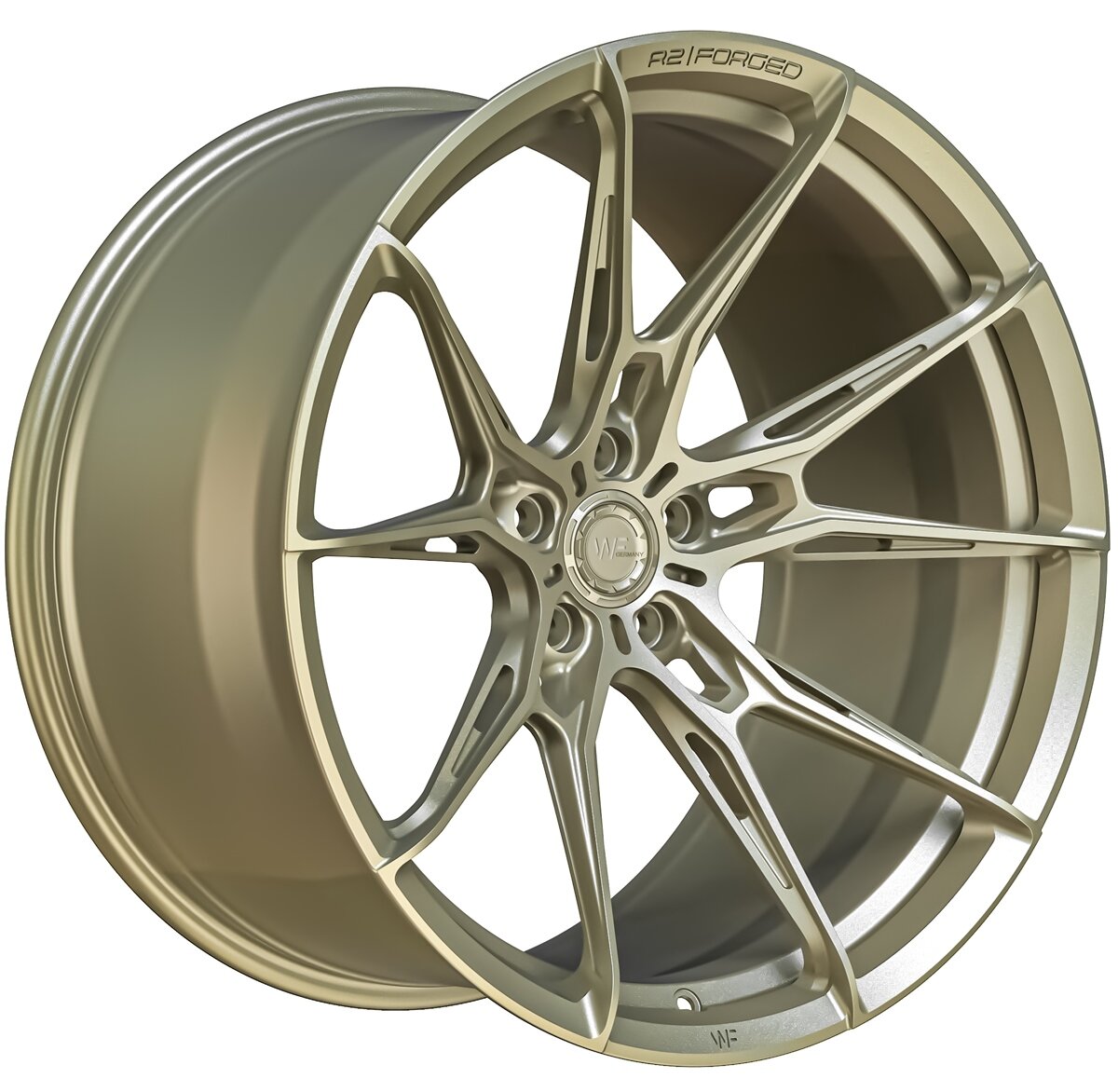 SET | WF R.2 -FORGED LIGHT GOLD 20"+21" | MICHELIN + RDKS | BMW M G8X