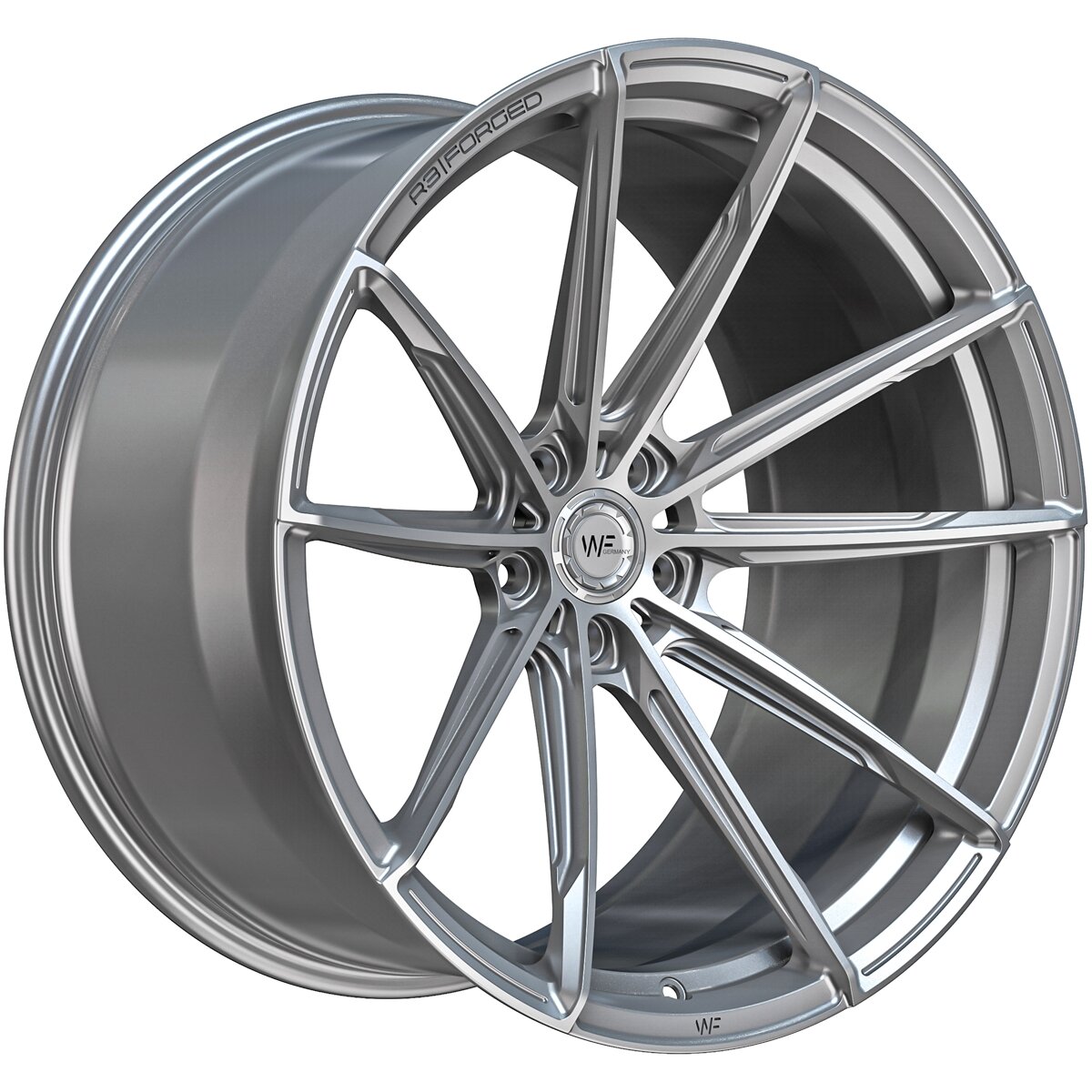 SET | WF R.3 -FORGED FROZEN SILVER 20" | MICHELIN + RDKS | BMW M G8X